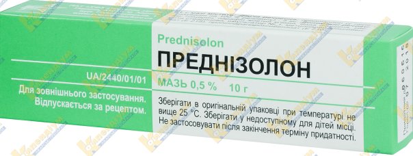 ПРЕДНІЗОЛОН мазь – офіційна інструкція, ціна в аптеках, аналоги, склад ...