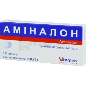 АМІНАЛОН інструкція по застосуванню, ціна в аптеках України, аналоги ...