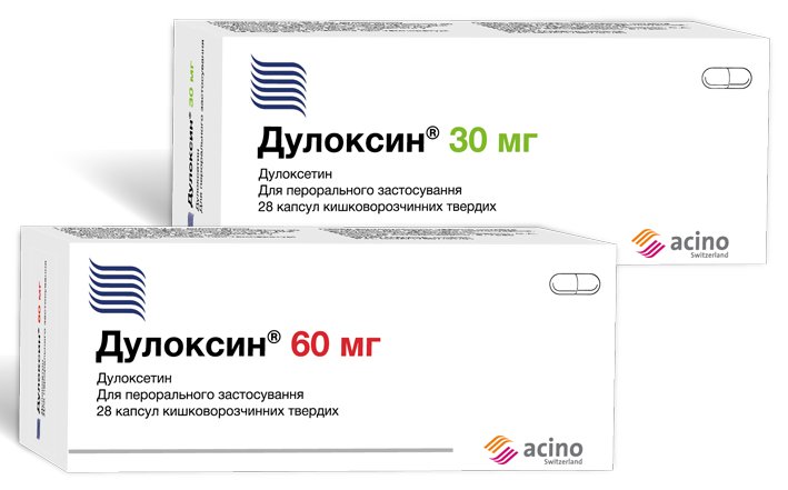 Активна речовина ДУЛОКСЕТИН (DULOXETINUM) | Компендіум
