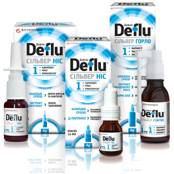 ДЕФЛЮ СІЛЬВЕР інструкція по застосуванню, ціна в аптеках України ...