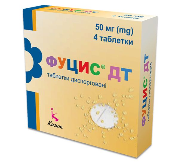 Фуцис ДТ: інструкція по застосуванню, ціна в аптеках України, аналоги ...