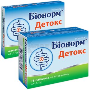 БІОНОРМ ДЕТОКС: інструкція по застосуванню, ціна в аптеках України ...