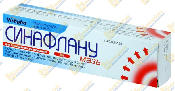 СИНАФЛАНУ МАЗЬ — інструкція та ціна в аптеках України, аналоги та ...