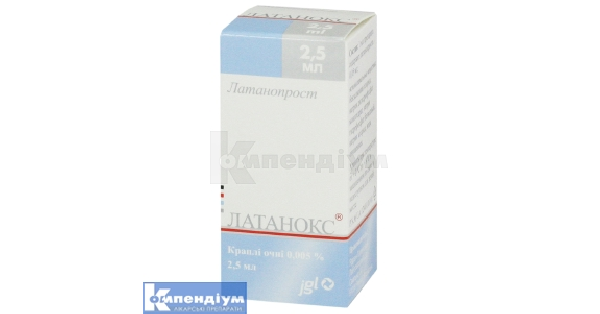 Латанокс: інструкція по застосуванню, ціна в аптеках України, аналоги ...