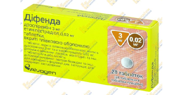 ДІФЕНДА інструкція по застосуванню, ціна в аптеках України, аналоги ...