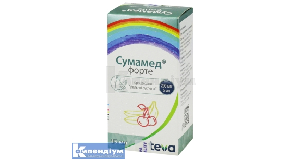 Сумамед Форте: інструкція по застосуванню, ціна в аптеках України ...