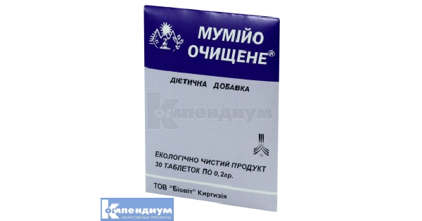 Мумие очищенное: инструкция, цена, аналоги | Компендиум — справочник ...