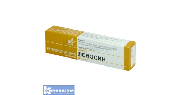 Левосин: інструкція по застосуванню, ціна в аптеках України, аналоги ...