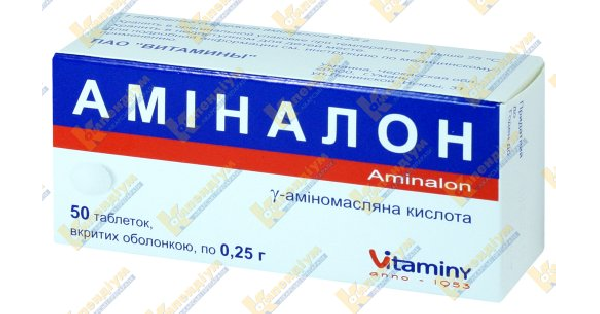 АМІНАЛОН інструкція по застосуванню, ціна в аптеках України, аналоги ...