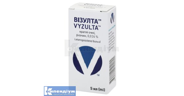 Візулта: інструкція по застосуванню, ціна в аптеках України, аналоги ...