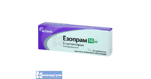 Езопрам: інструкція по застосуванню, ціна в аптеках України, аналоги ...