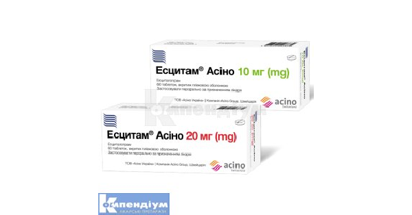 Есцитам: інструкція по застосуванню, ціна в аптеках України, аналоги ...