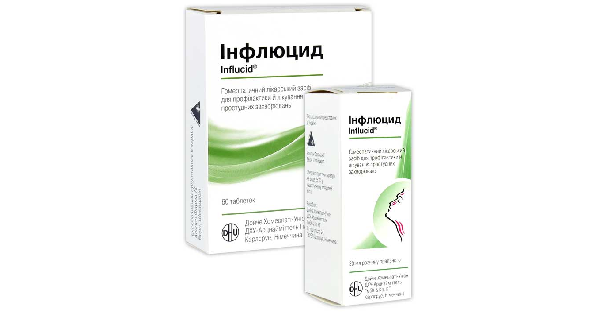 ИНФЛЮЦИД таблетки, раствор — инструкция и цена в аптеках Украины ...