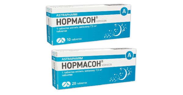 Нормасон: інструкція по застосуванню, ціна в аптеках України, аналоги ...