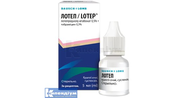 Лотеп: інструкція по застосуванню, ціна в аптеках України, аналоги ...