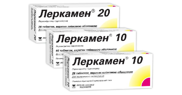 ЛЕРКАМЕН інструкція по застосуванню, ціна в аптеках України, аналоги ...