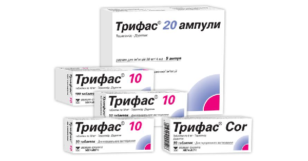 Трифас Cor: інструкція по застосуванню, ціна в аптеках України, аналоги ...