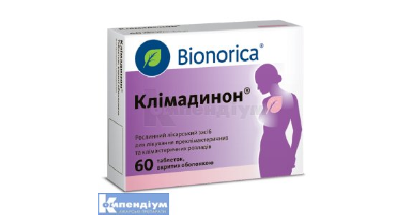 Клімадинон: інструкція по застосуванню, ціна в аптеках України, аналоги ...