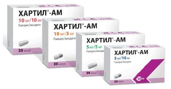 Хартил-AM: інструкція по застосуванню, ціна в аптеках України, аналоги ...
