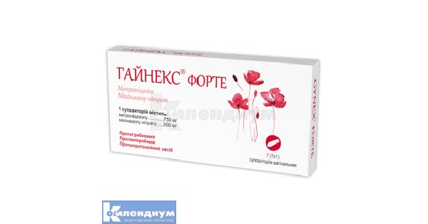 Гайнекс форте: инструкция, цена, аналоги | суппозитории вагинальные ...