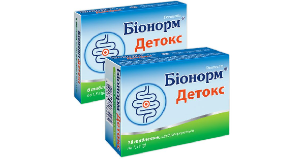 БІОНОРМ ДЕТОКС: інструкція по застосуванню, ціна в аптеках України ...