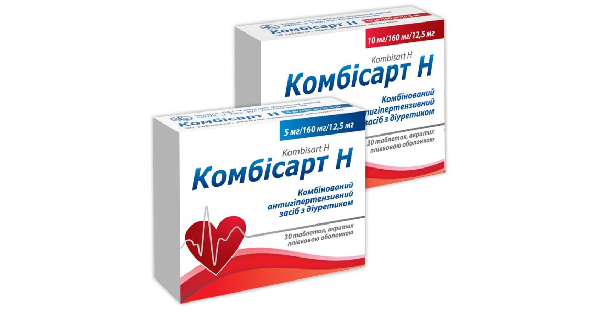 Комбісарт H: інструкція по застосуванню, ціна в аптеках України ...