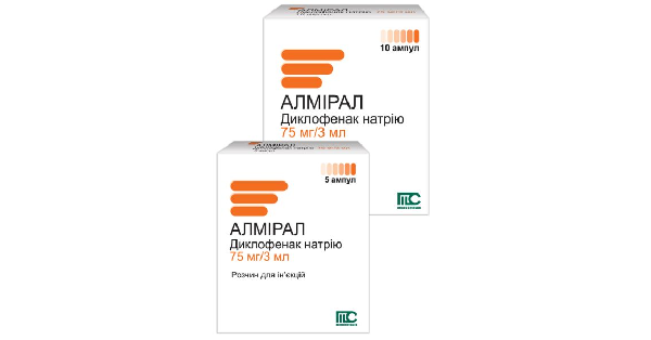 Алмірал: інструкція по застосуванню, ціна в аптеках України, аналоги ...