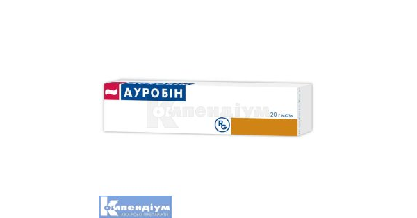 Ауробін: інструкція по застосуванню, ціна в аптеках України, аналоги ...