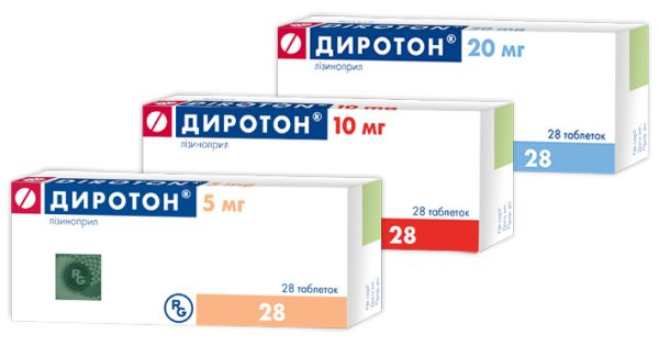 Диротон: інструкція по застосуванню, ціна в аптеках України, аналоги ...