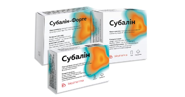СУБАЛІН порошок, капсули — інструкція та ціна в аптеках України ...