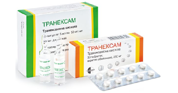 ТРАНЕКСАМ інструкція по застосуванню, ціна в аптеках України, аналоги ...