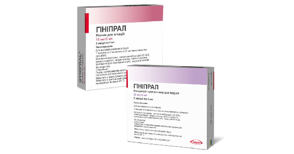 Гініпрал: інструкція по застосуванню, ціна в аптеках України, аналоги ...