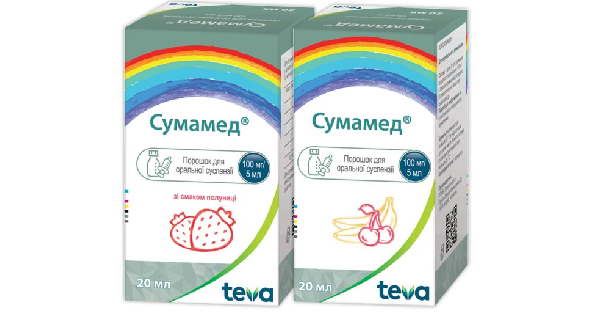 СУМАМЕД суспензія інструкція по застосуванню, ціна в аптеках України ...
