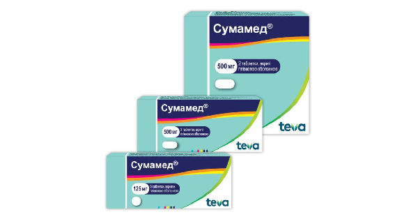 СУМАМЕД інструкція по застосуванню, ціна в аптеках України, аналоги ...