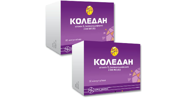 Коледан 2000: інструкція по застосуванню, ціна в аптеках України ...