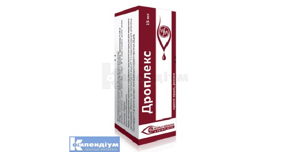Дроплекс: інструкція по застосуванню, ціна в аптеках України, аналоги ...