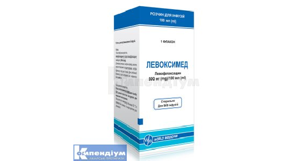 Левоксимед: інструкція по застосуванню, ціна в аптеках України, аналоги ...