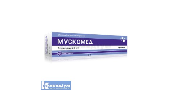 МУСКОМЕД: інструкція по застосуванню, ціна в аптеках України, аналоги ...