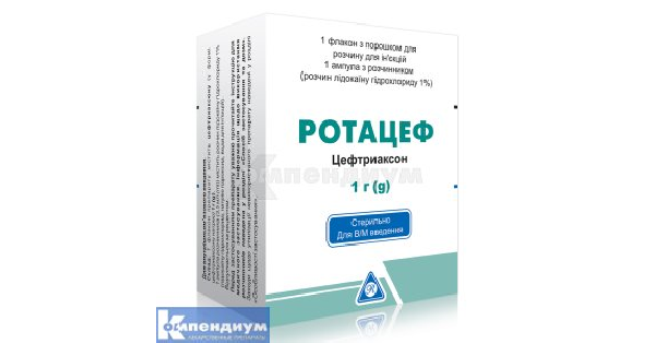 Ротацеф: инструкция, цена, аналоги | порошок для раствора для инъекций ...