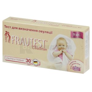 Тест для определения овуляции Фраутест: инструкция, цены, аналоги, как ...