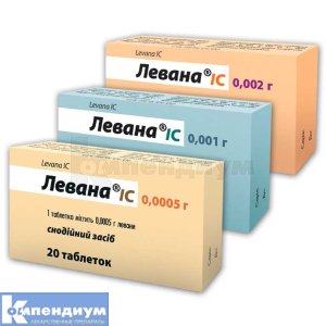 Левана ІС: инструкция, цены, аналоги, как принимать — все про препарат ...